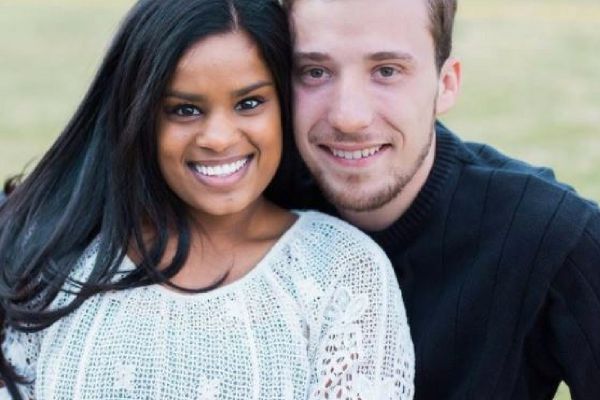 'I said I'd marry her some day': Couple who met in preschool tie...