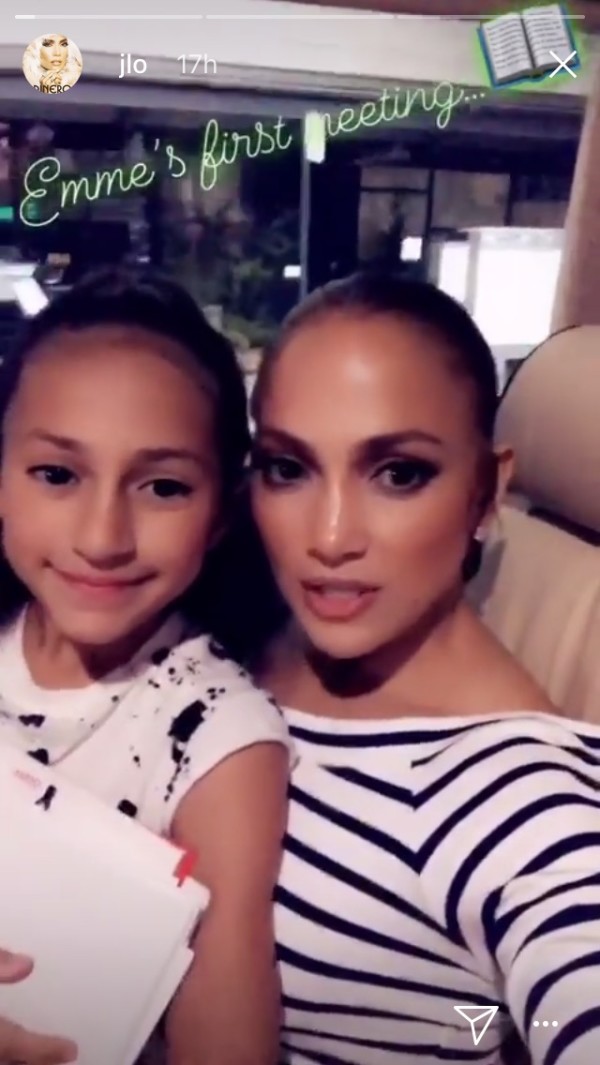 Jennifer Lopez's 10-year-old daughter is in talks to land a book...
